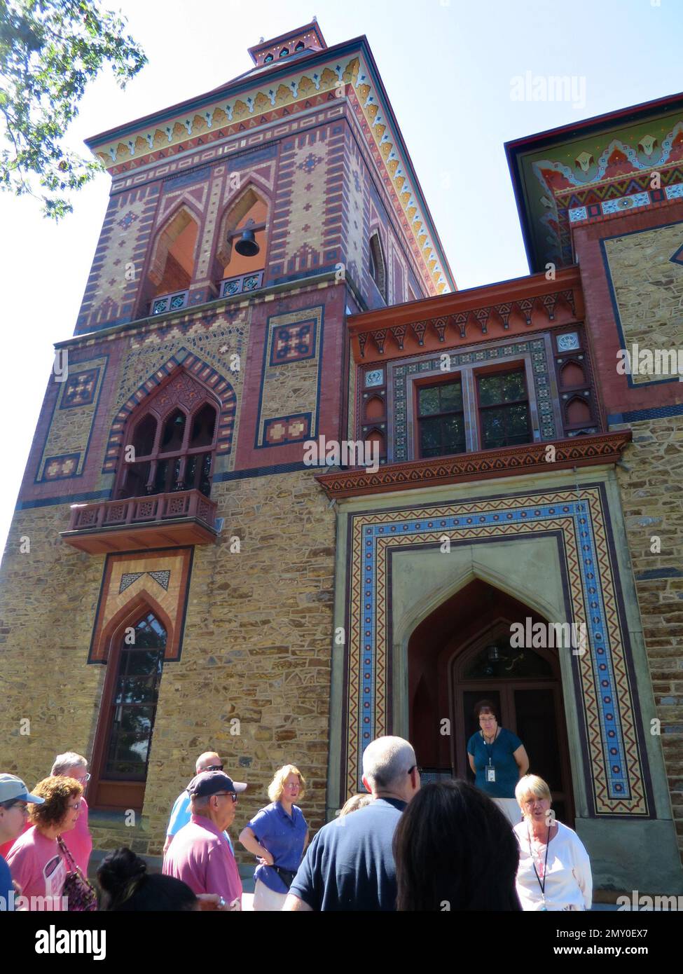 In this Aug. 19, 2016 photo, a tour group is set to enter the exotic ...