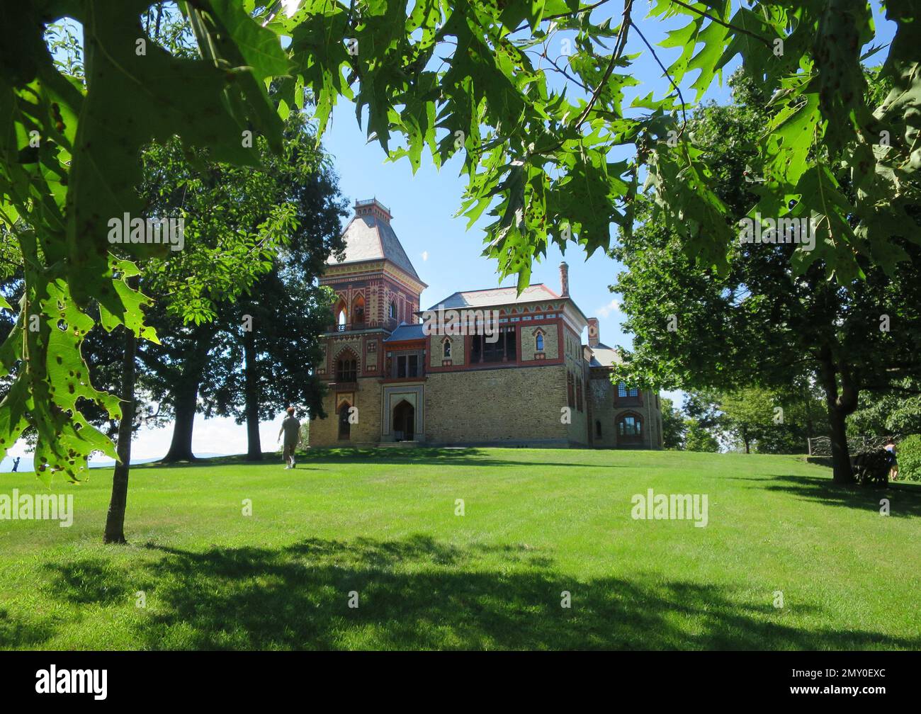 In this Aug. 19, 2016 photo, an exotic mansion that was the home of ...