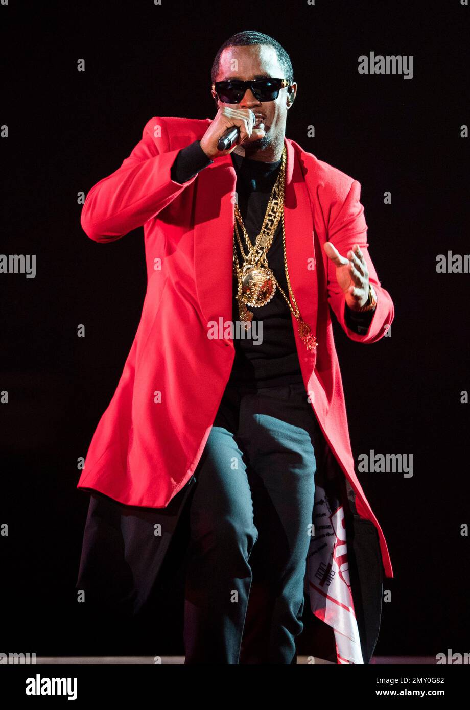 Puff Daddy performs onstage during the Bad Boy Family Reunion Tour on ...