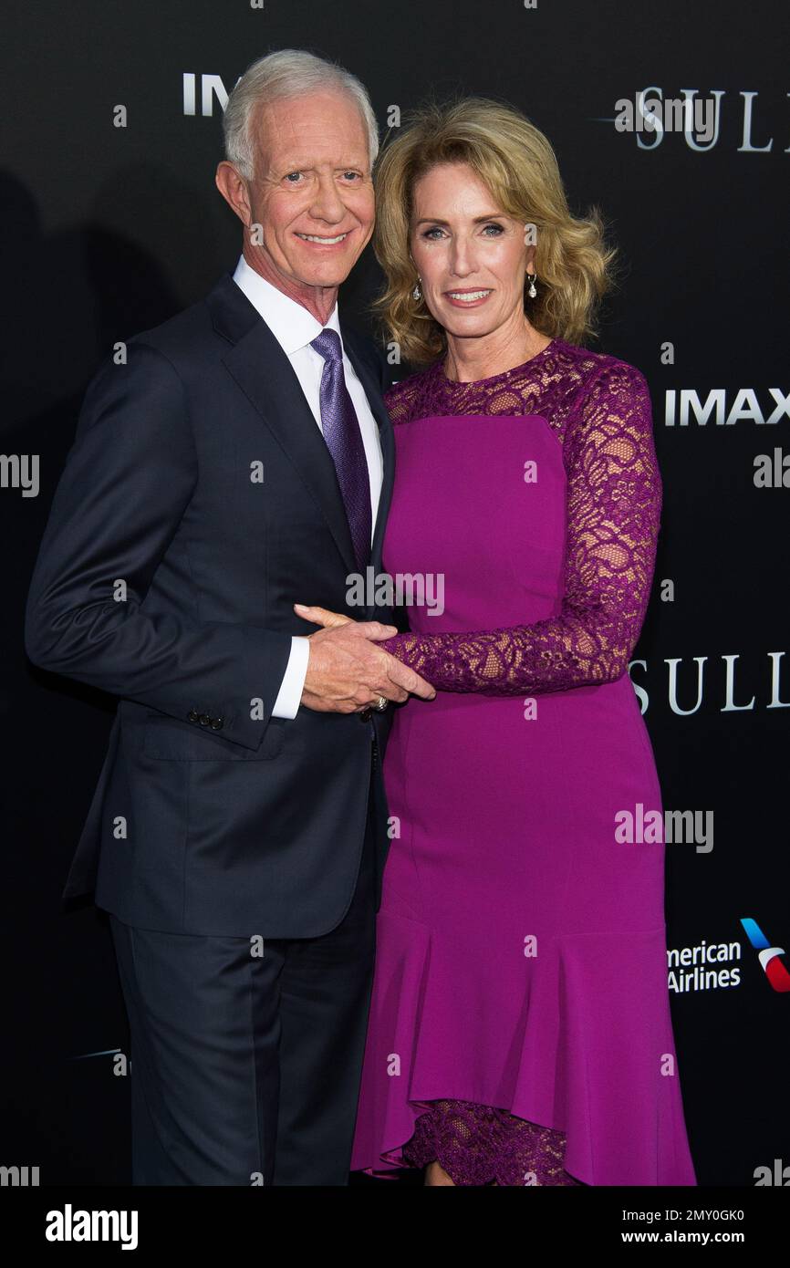 Chesley "Sully" Sullenberger and his wife Lorrie Sullenberger attend ...