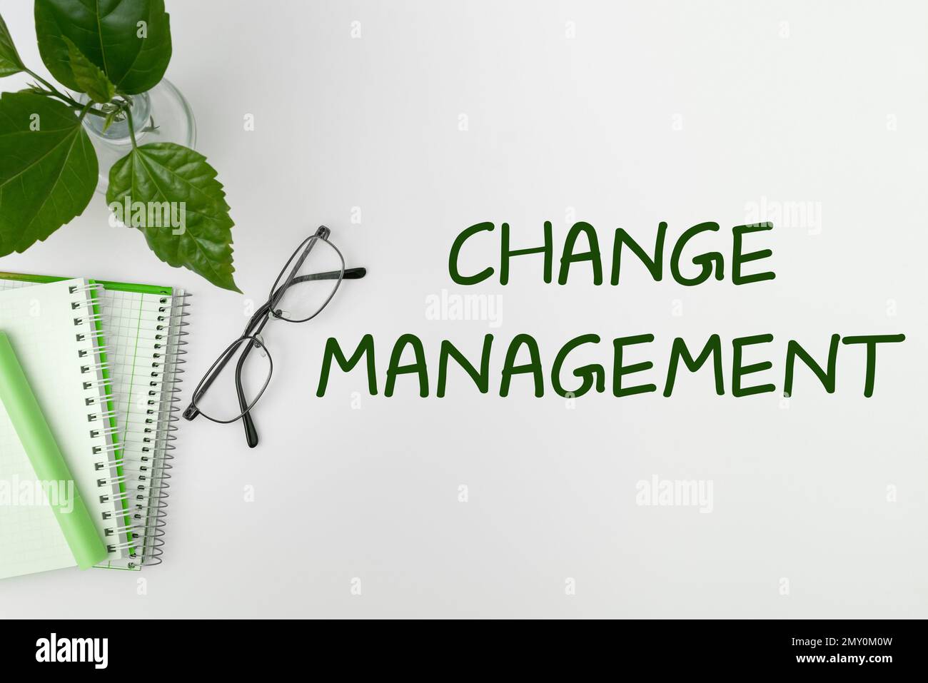 Conceptual caption Change Management. Business showcase Replacement of ...