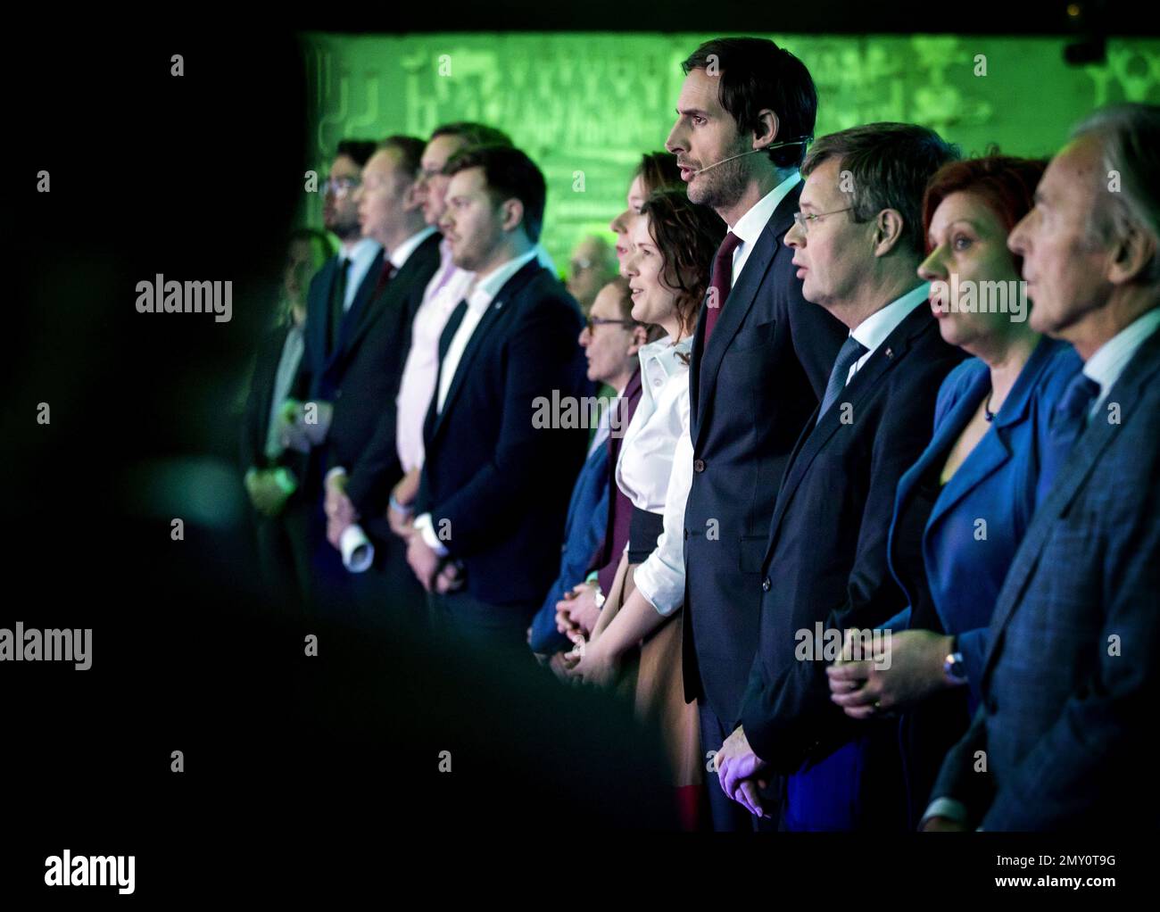 AMERSFOORT - Party leader Wopke Hoekstra, Jan Peter Balkenende, Ruth ...