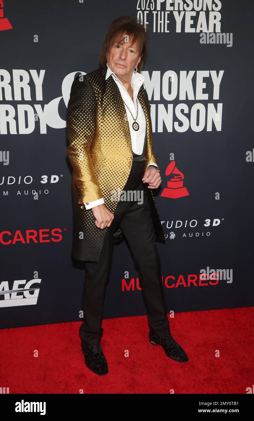 Los Angeles, Ca. 3rd Feb, 2023. Richie Sambora at the MUSICARES 2023 ...