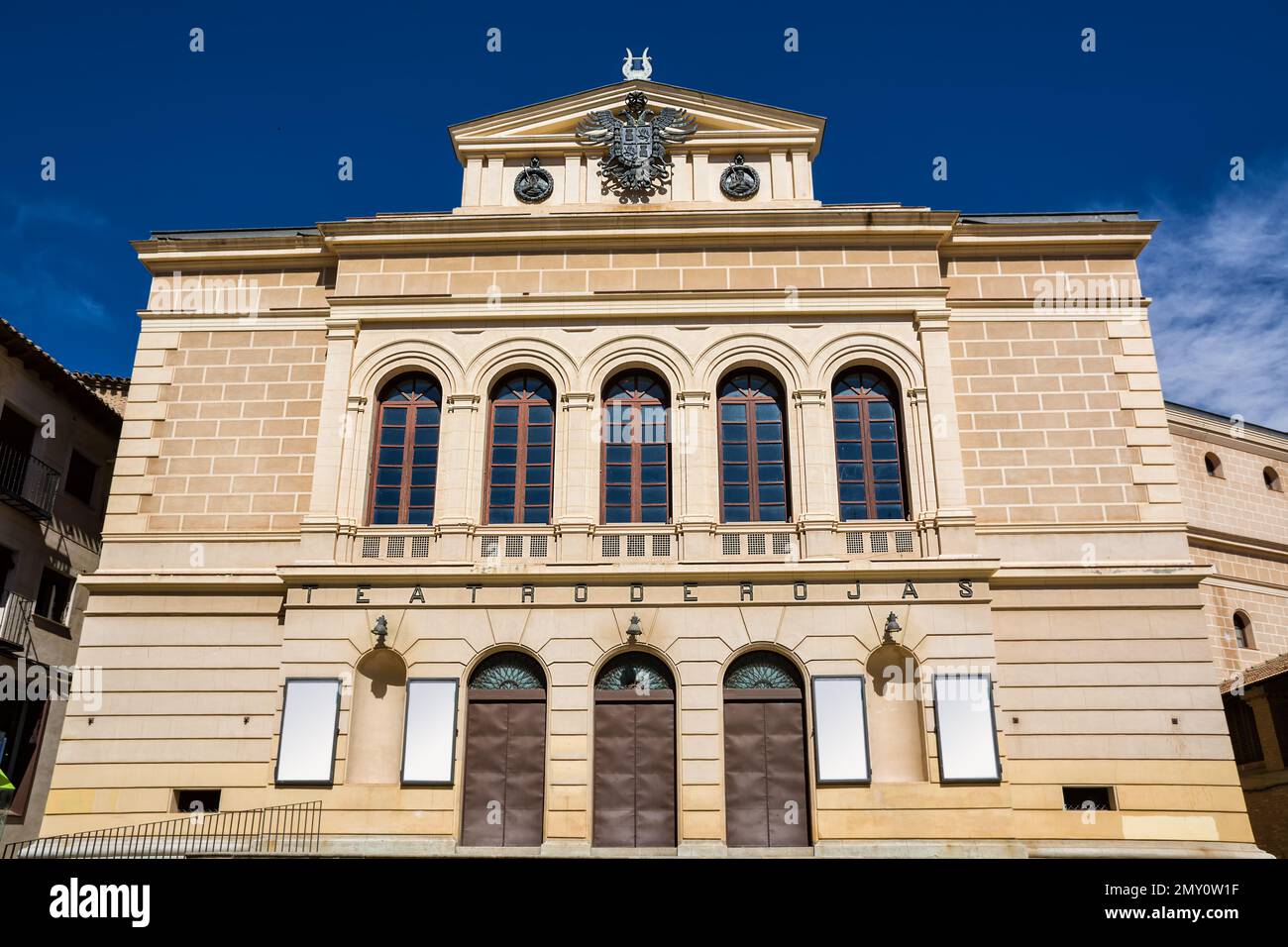Facade of the Teatro de Rojas in Toledo, SPain Stock Photo - Alamy