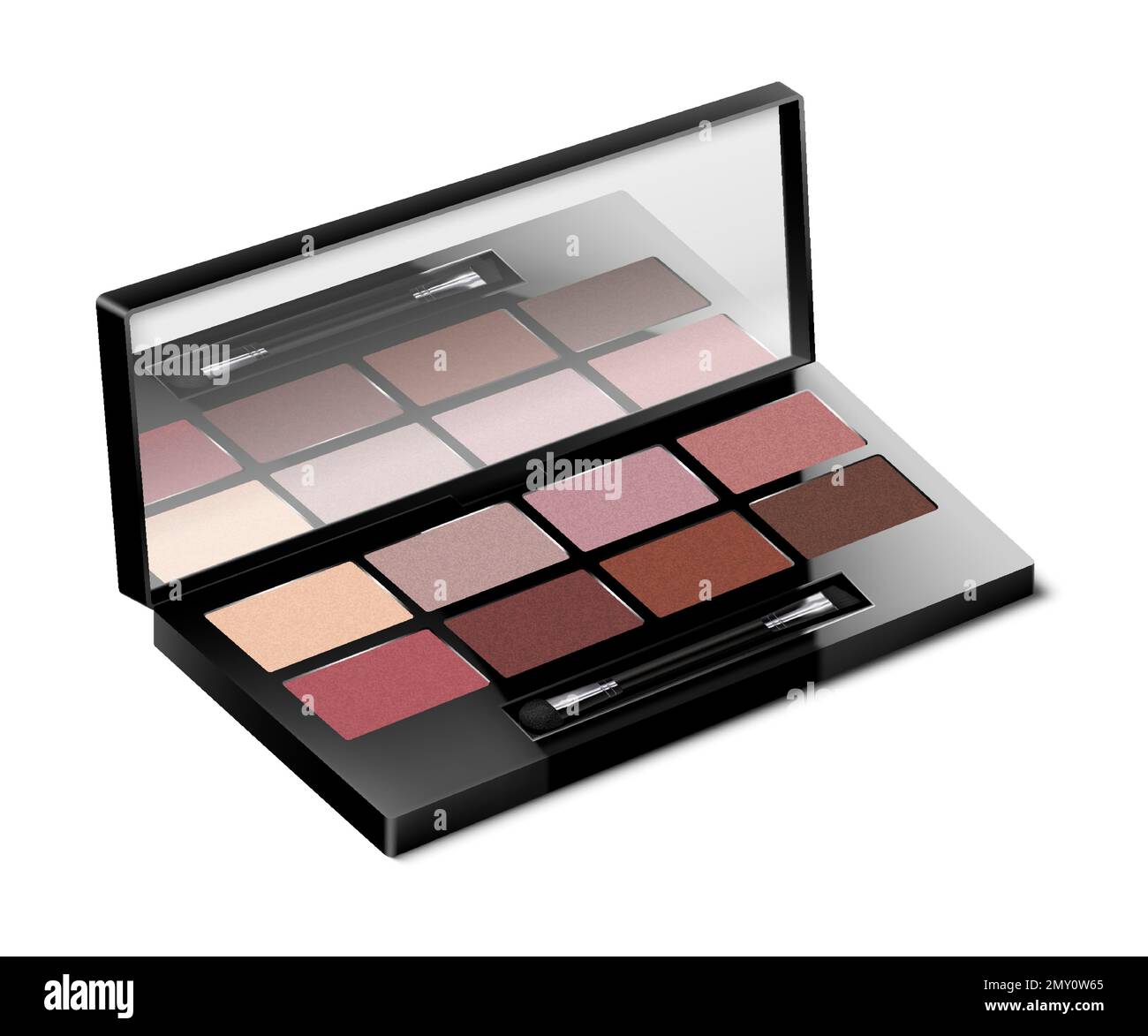 Eyeshadow palette Stock Vector Images - Alamy