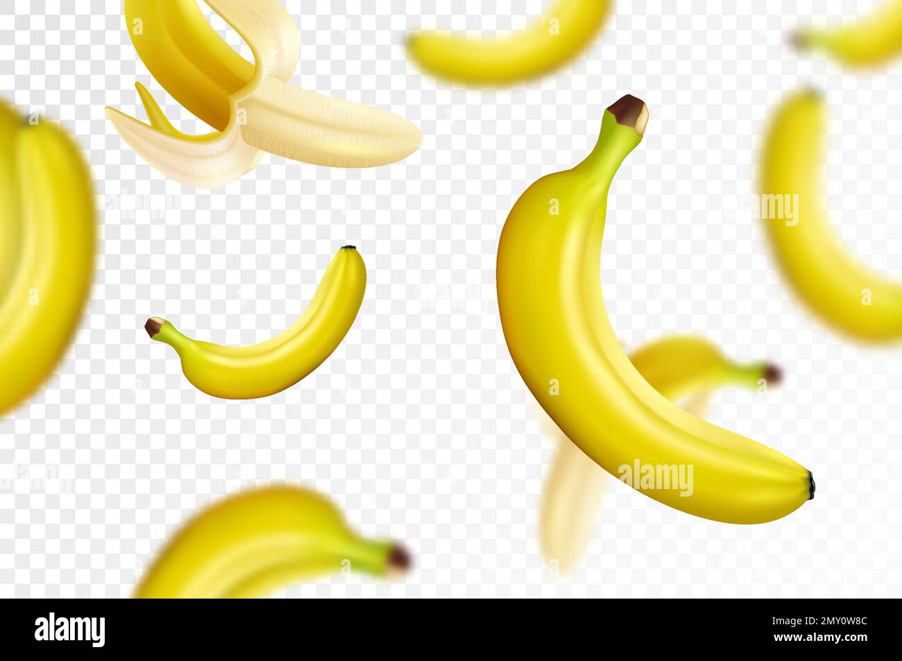 Flying bananas Stock Vector Images - Alamy