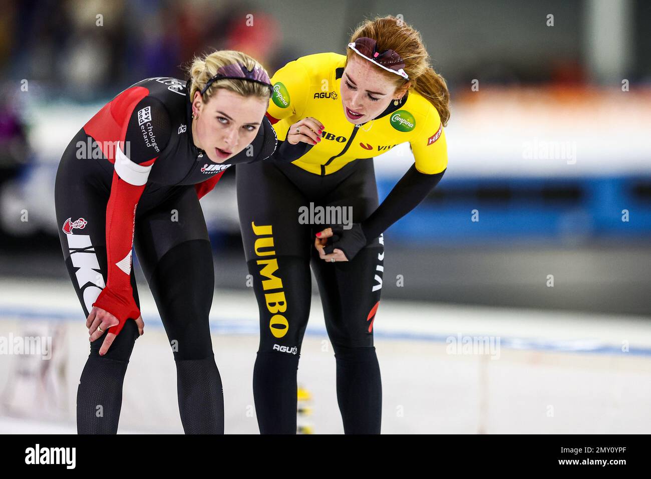 HERENVEEN - Joy Beune and Antoinette Rijpma - de Jong in action on the ...