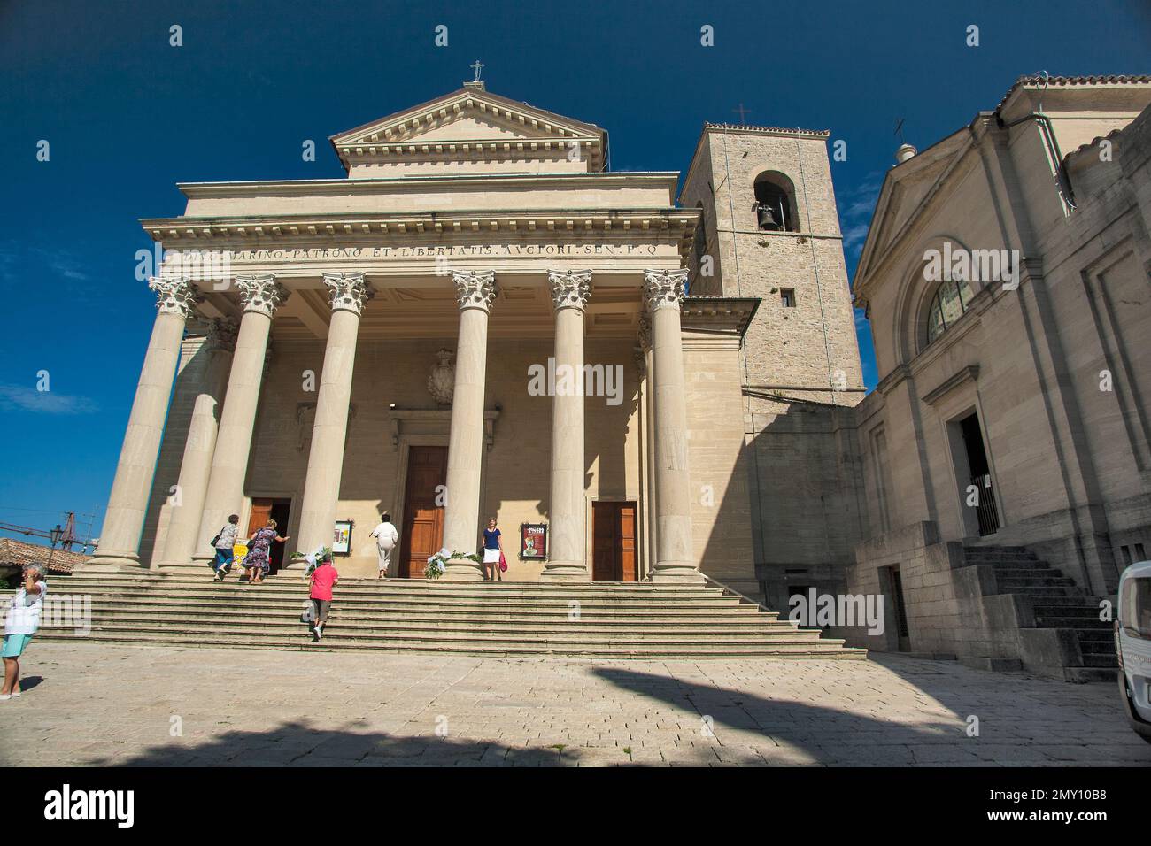 Basillica del Santo in San Marino is the world's 5 th smallest country ...
