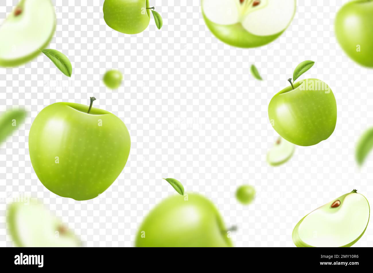 Apples and water Stock Vector Images - Alamy