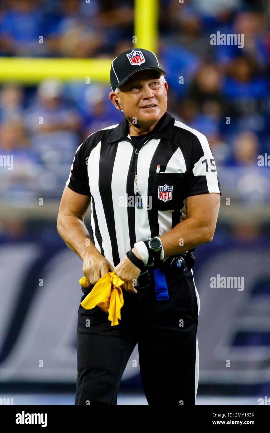 Field judge Rick Patterson is seen during an NFL football game between ...