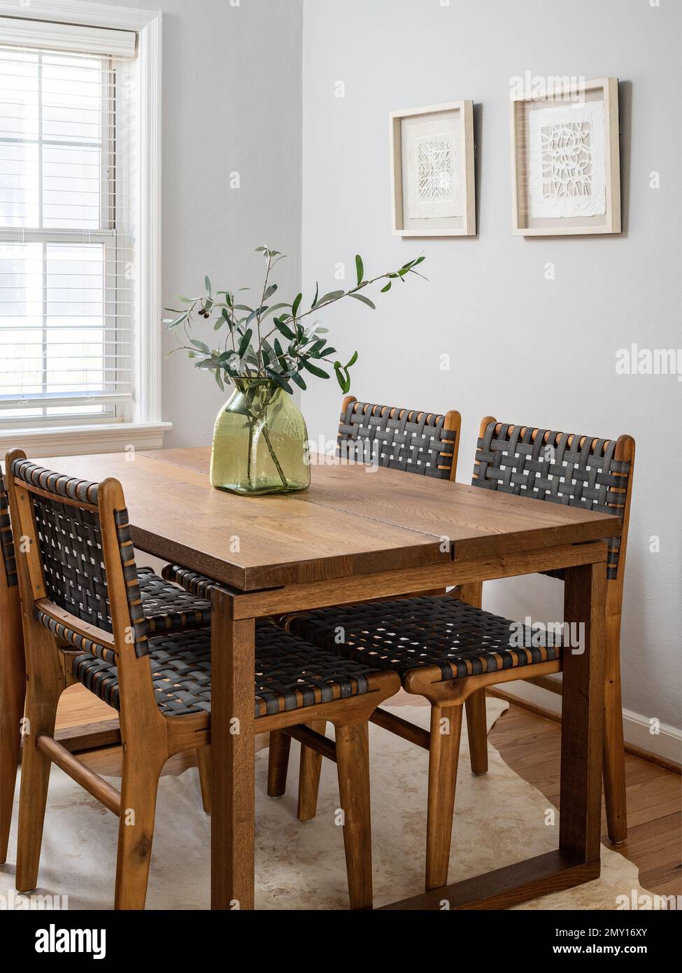 Residential interior - Dining room Stock Photo - Alamy