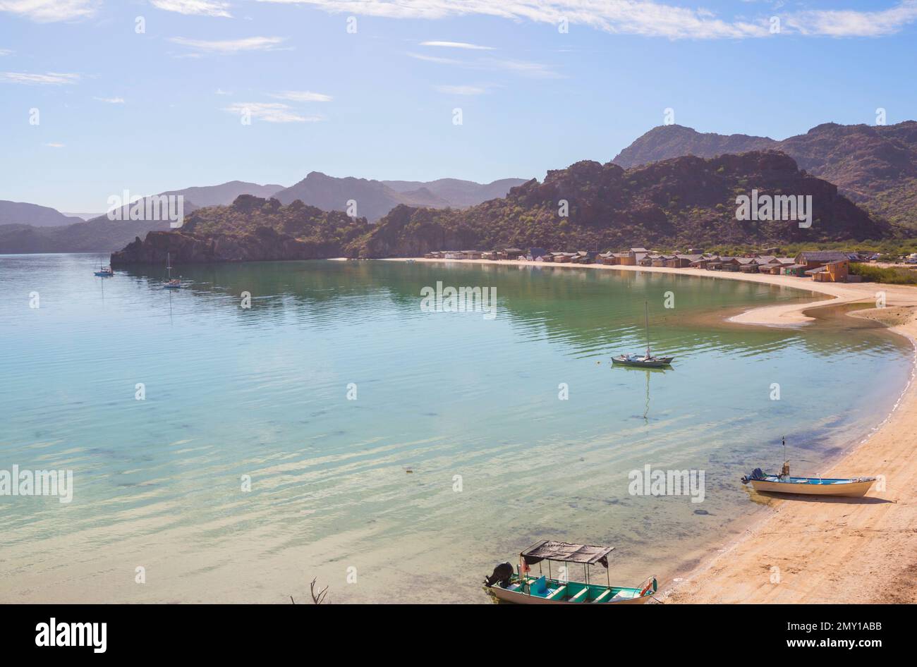 Beautuful landscapes in Baja California, Mexico. Travel background ...