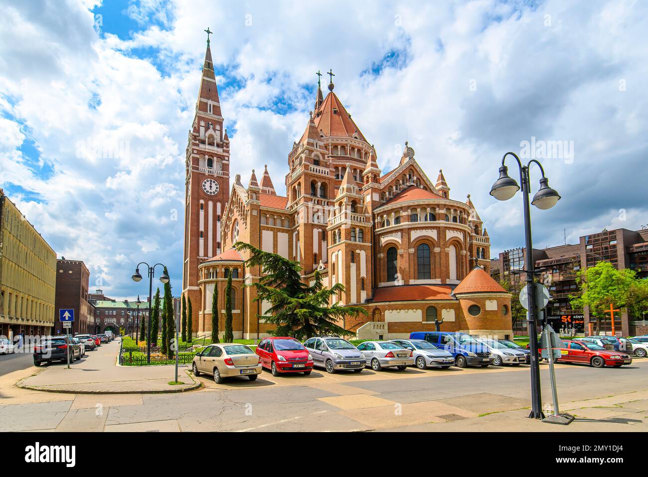 The Votive Church and Cathedral of Our Lady of Hungary in Szeged ...