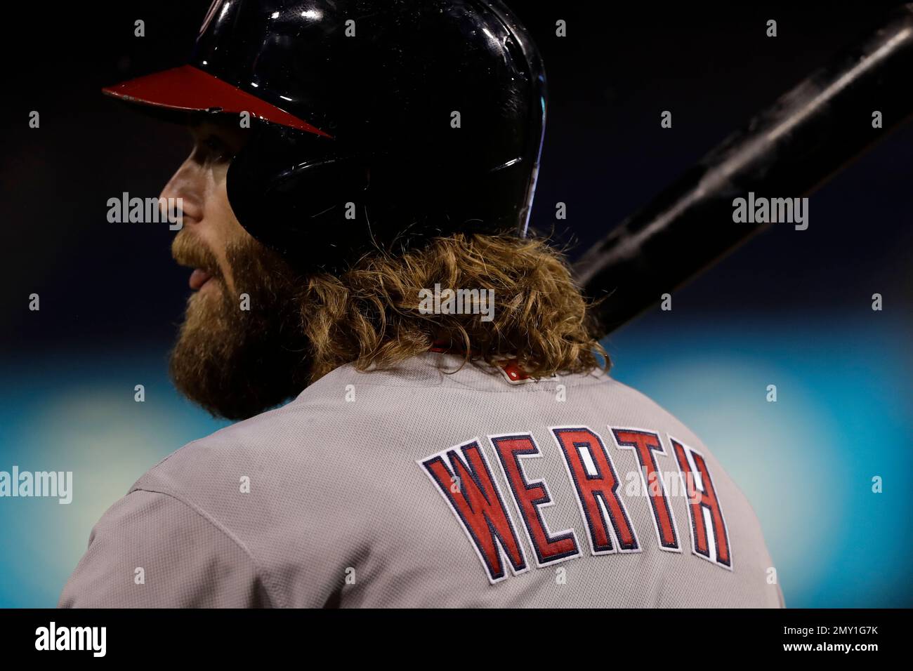 Washington Nationals' Jayson Werth in action during a baseball game ...