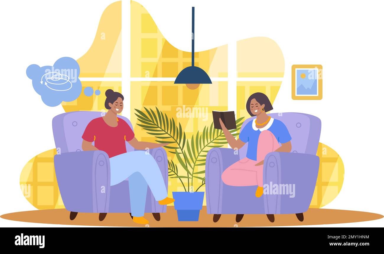 Open mind psychotherapy composition with mental help symbols flat ...