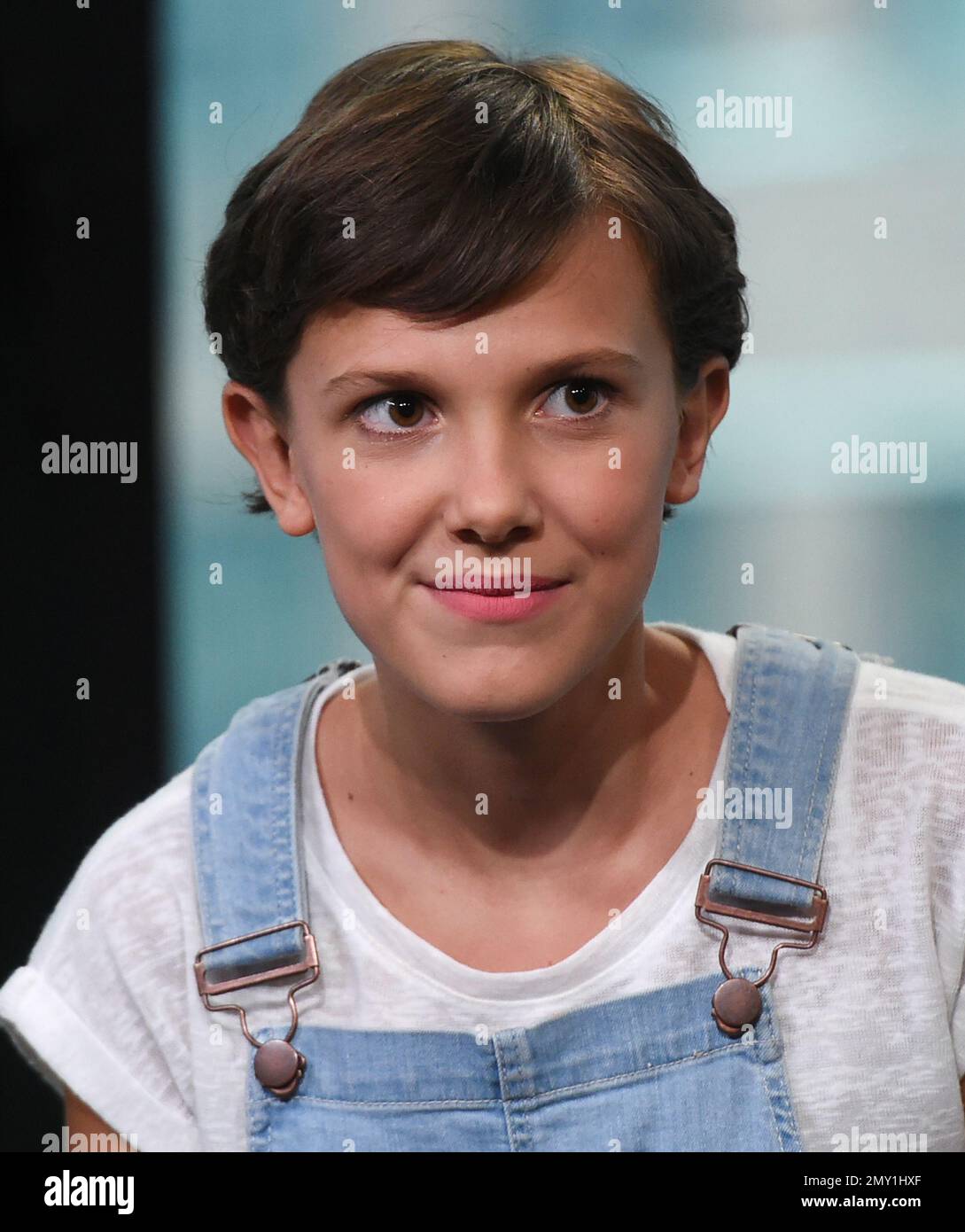 Actor Millie Bobby Brown participate in the BUILD Speaker Series to ...