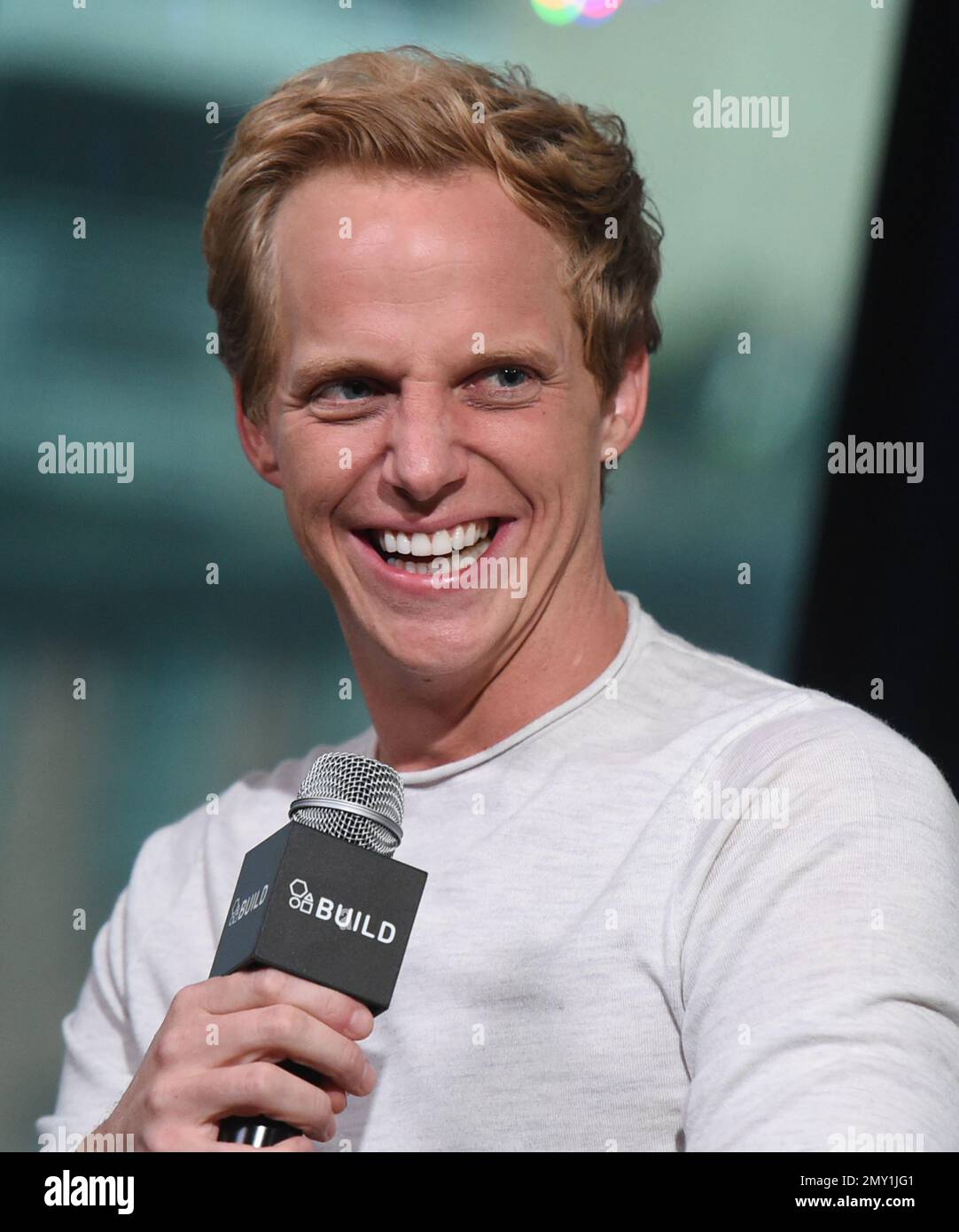 Actor Chris Greere participates in the BUILD Speaker Series to discuss ...