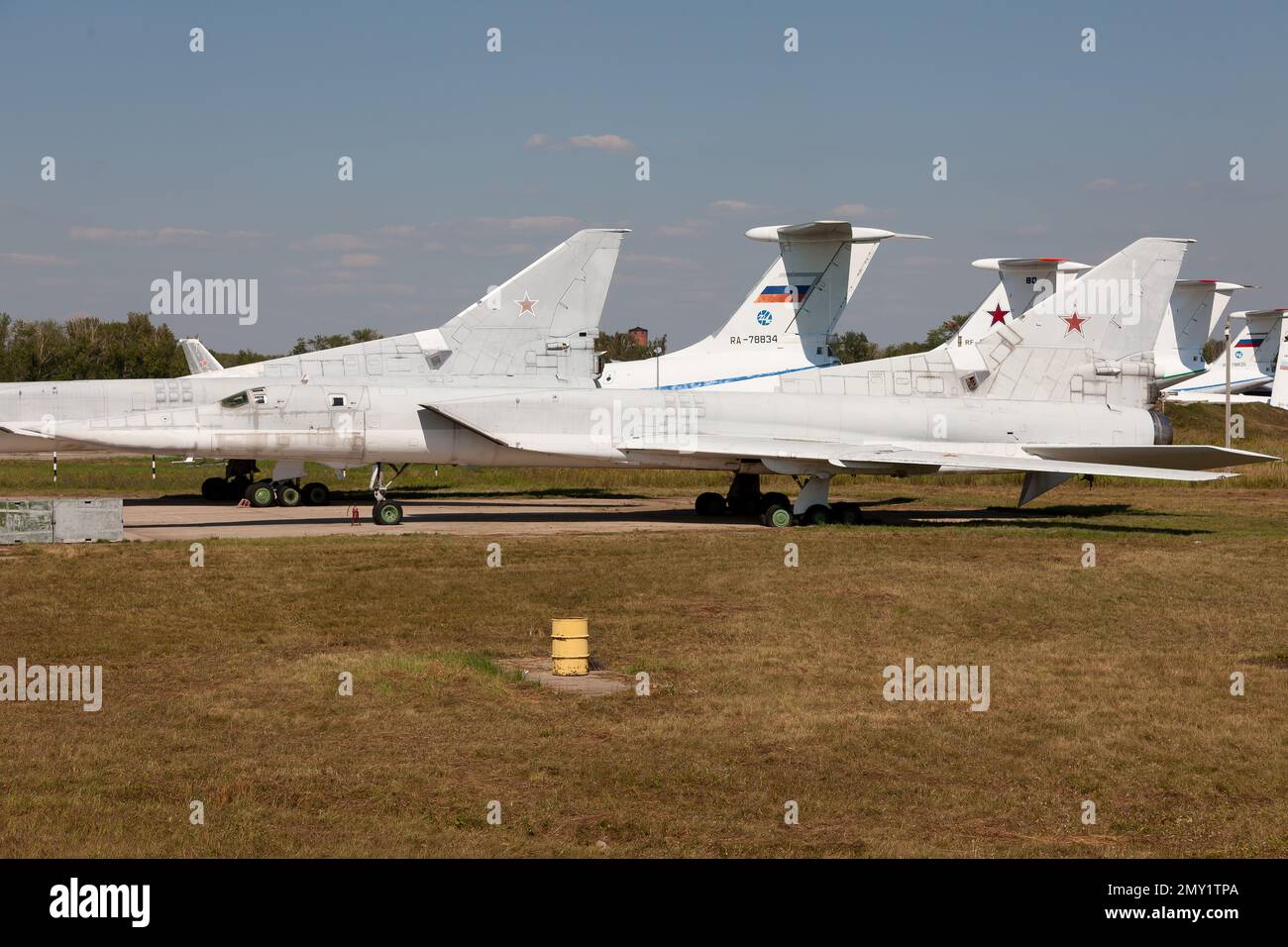 Tupolev Tu-22 Blinder heavy bomber Bomber jet of the Russian Air Force ...