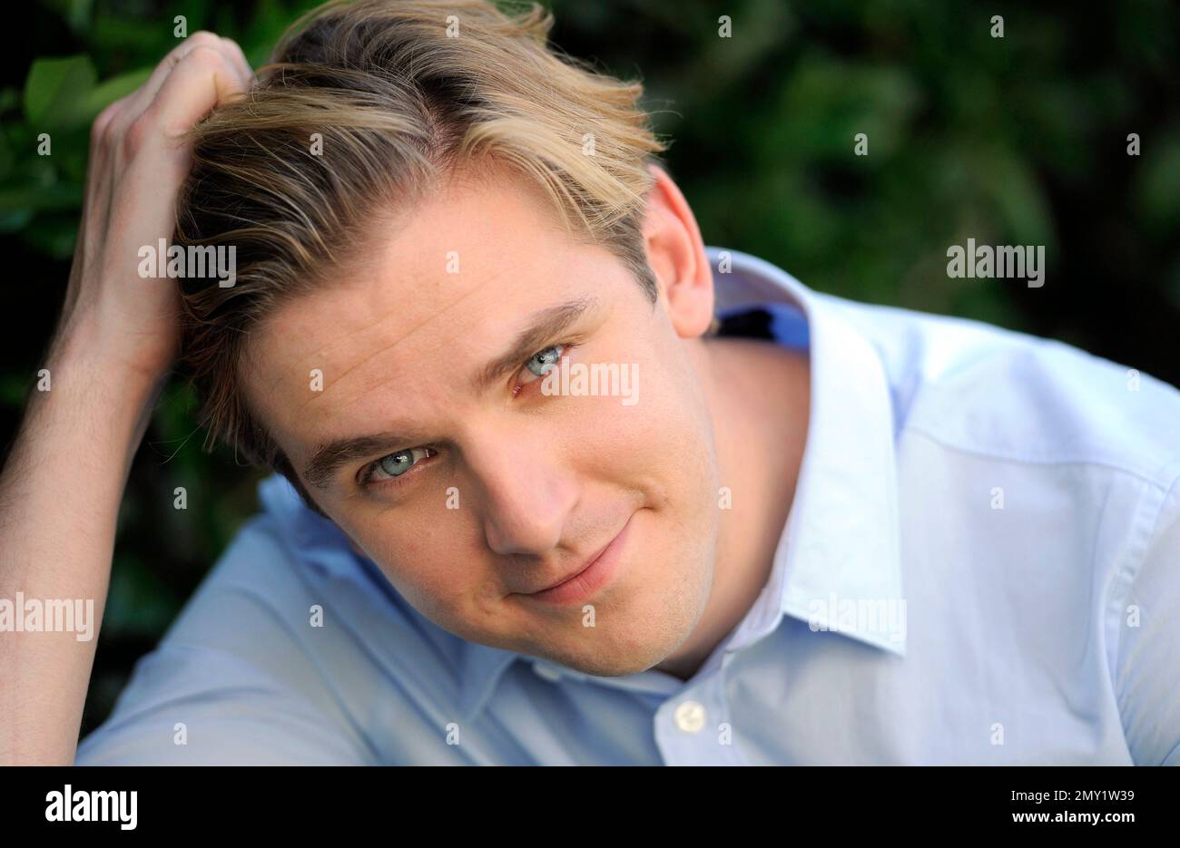 FILE - In this July 31, 2011, file photo, actor Dan Stevens poses for a ...