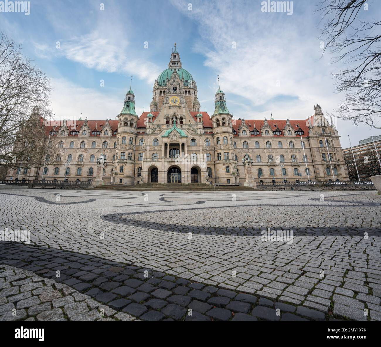 Hanover New Town Hall - Hanover, Germany Stock Photo - Alamy
