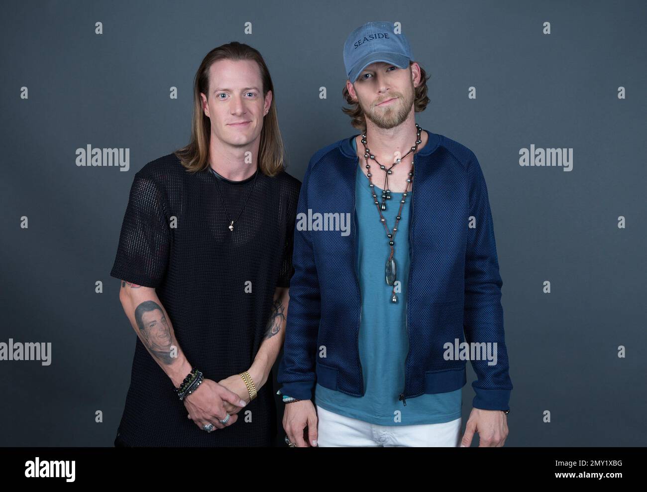 In this Aug. 25, 2016 photo, Tyler Hubbard and Brian Kelley of Florida ...