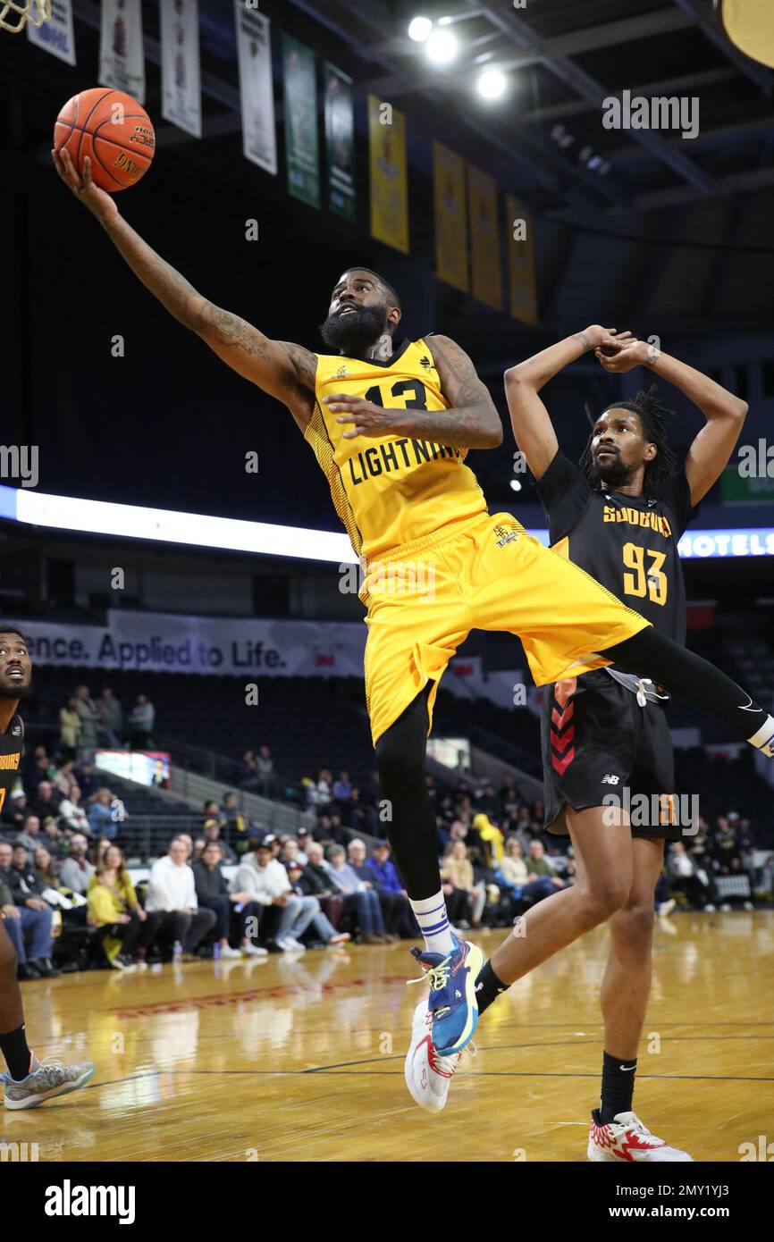 London Ontario Canada. Jan 19 2023, The Sudbury 5 Defeat the London ...