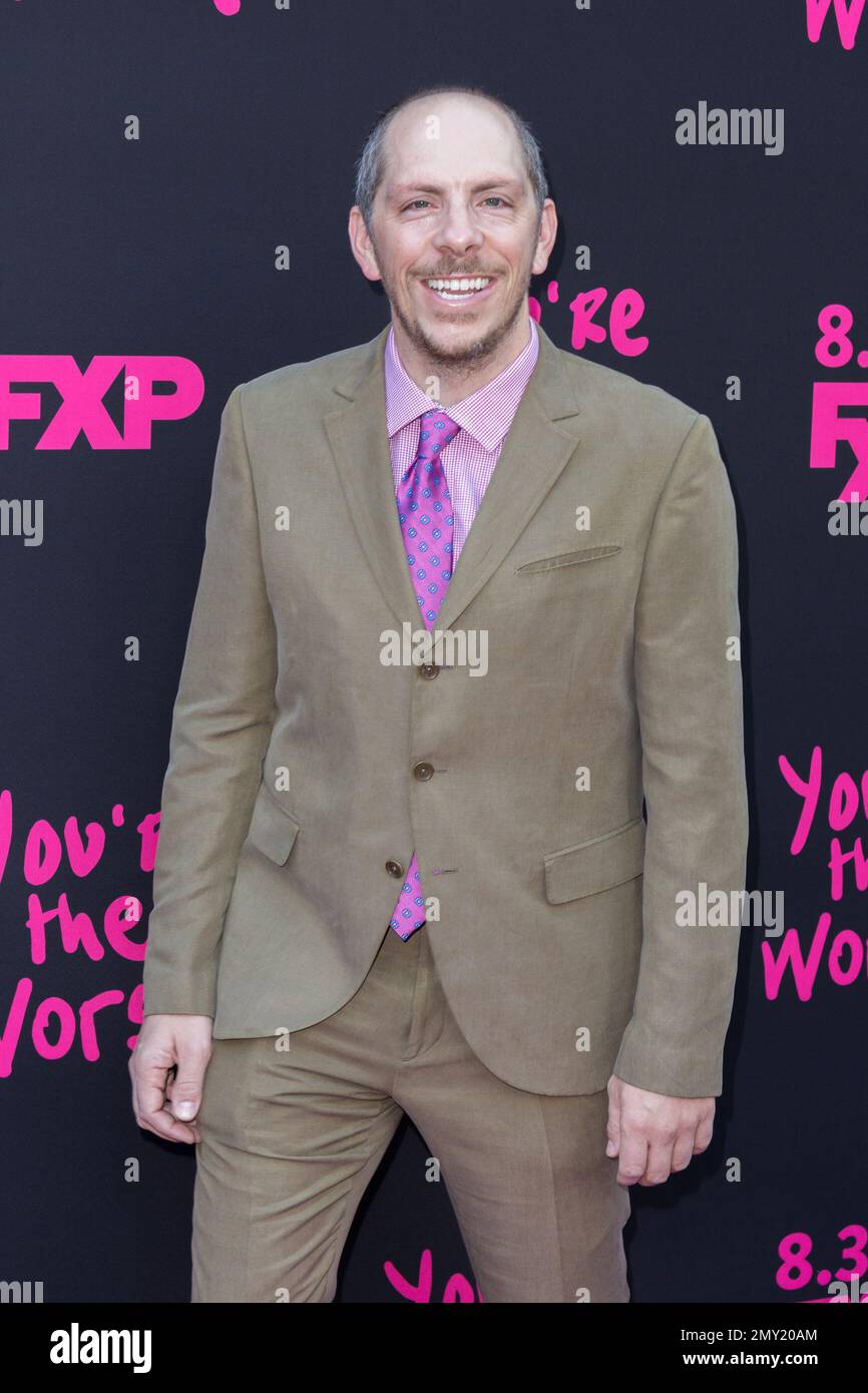 Stephen Falk arrives at the LA Premiere of "You're the Worst" Season ...