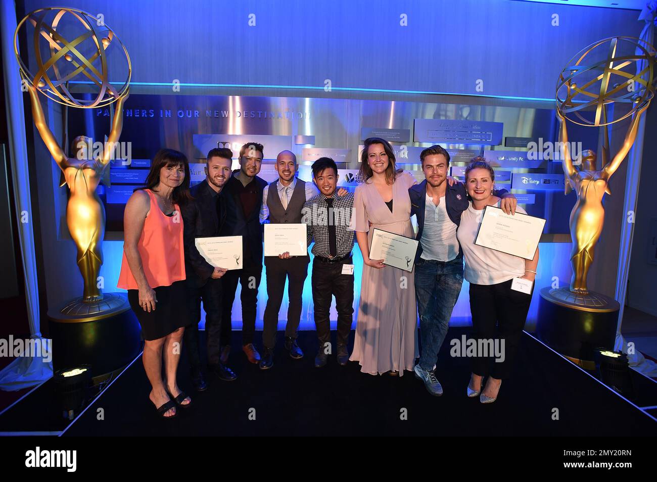 From left, Gail Mancuso, Travis Wall, Brian Hirano, Joseph Lee, Steve ...