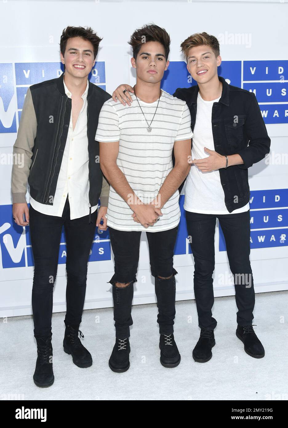 Liam Attridge, from left, Emery Kelly, and Ricky Garcia of Forever in ...