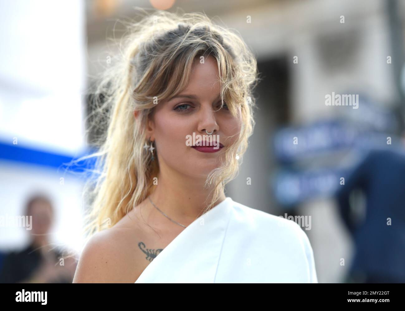 Tove Lo arrives at the MTV Video Music Awards at Madison Square Garden ...