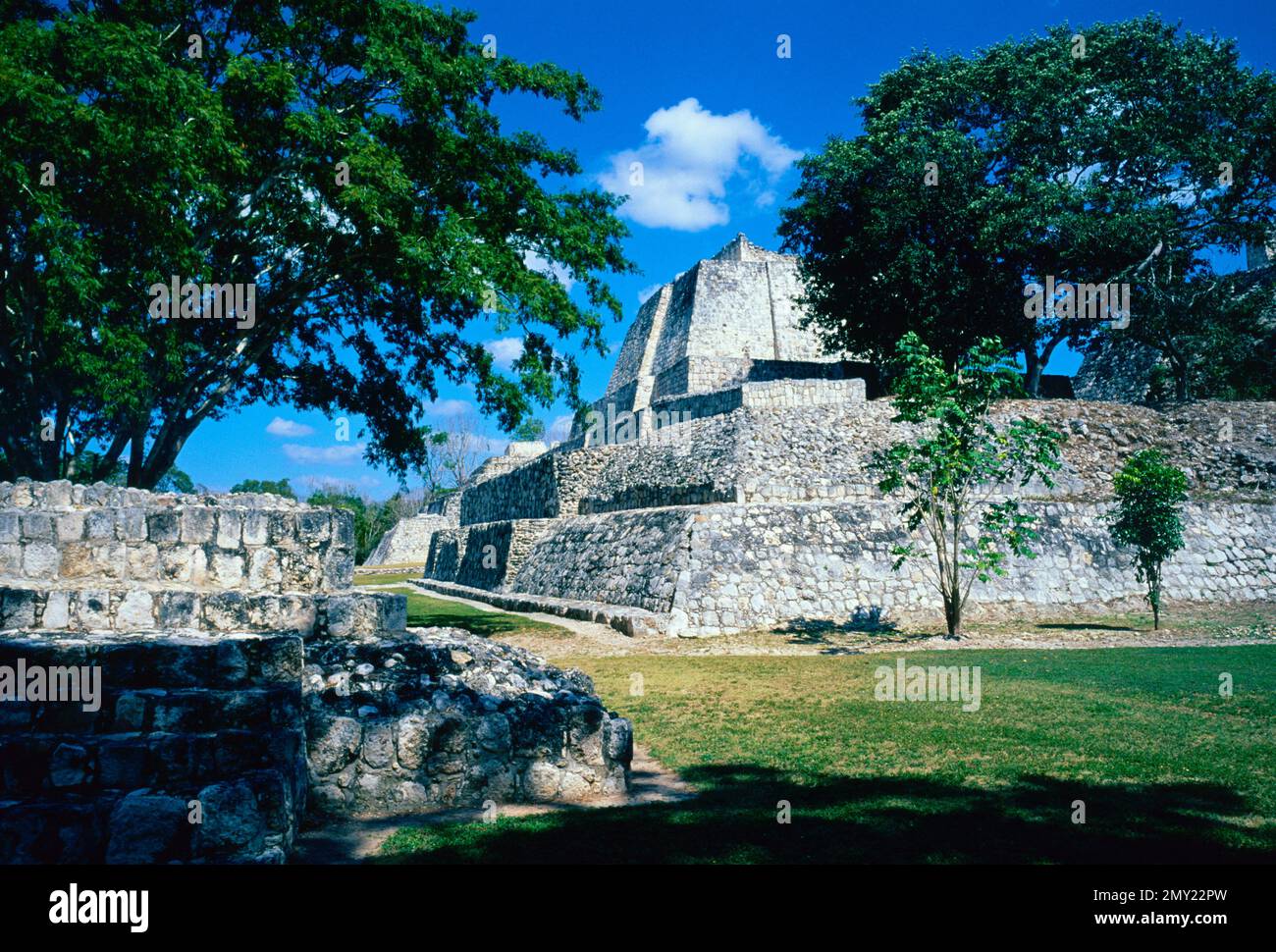 Edzna ruins, Campeche, Mexico Stock Photo - Alamy