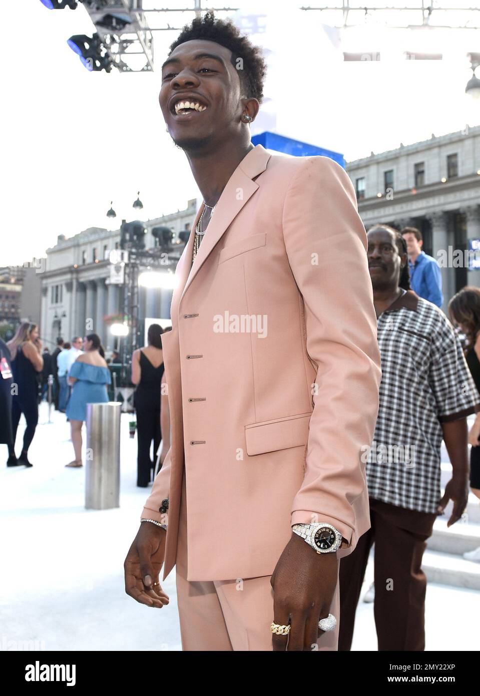 Desiigner arrives at the MTV Video Music Awards at Madison Square ...