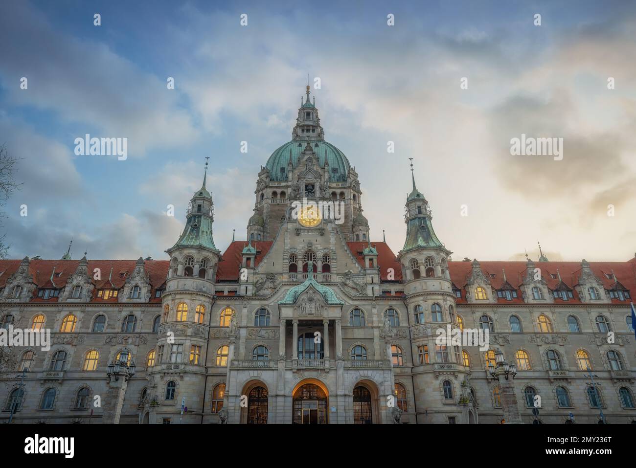Hannover New Town Hall - Hanover, Germany Stock Photo - Alamy
