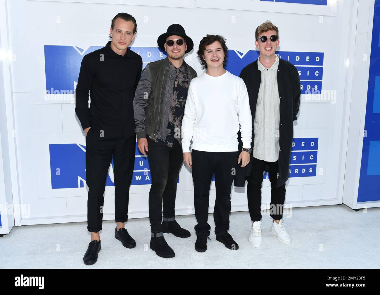 Mark Falgren, from left, Magnus Larsson, Lukas Forchhammer, and Morten ...