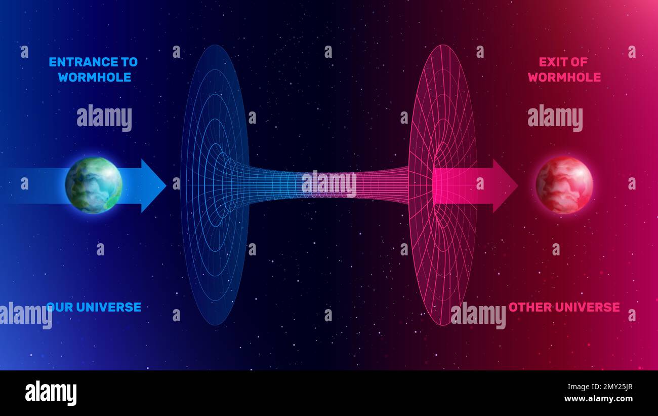 3d shapes composition with set of text captions planets stars and grid ...