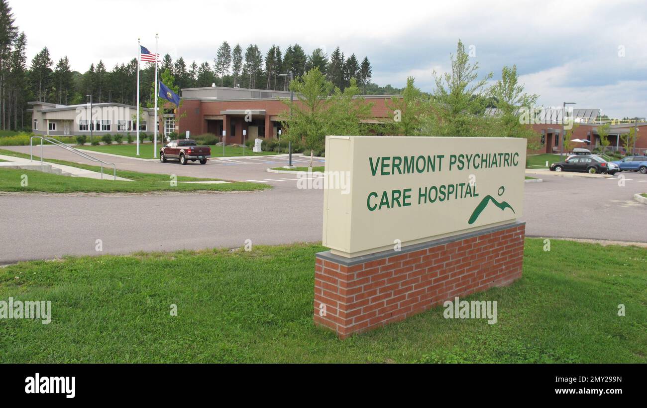 This Aug. 26, 2016 photo shows the Vermont Psychiatric Care Hospital in ...