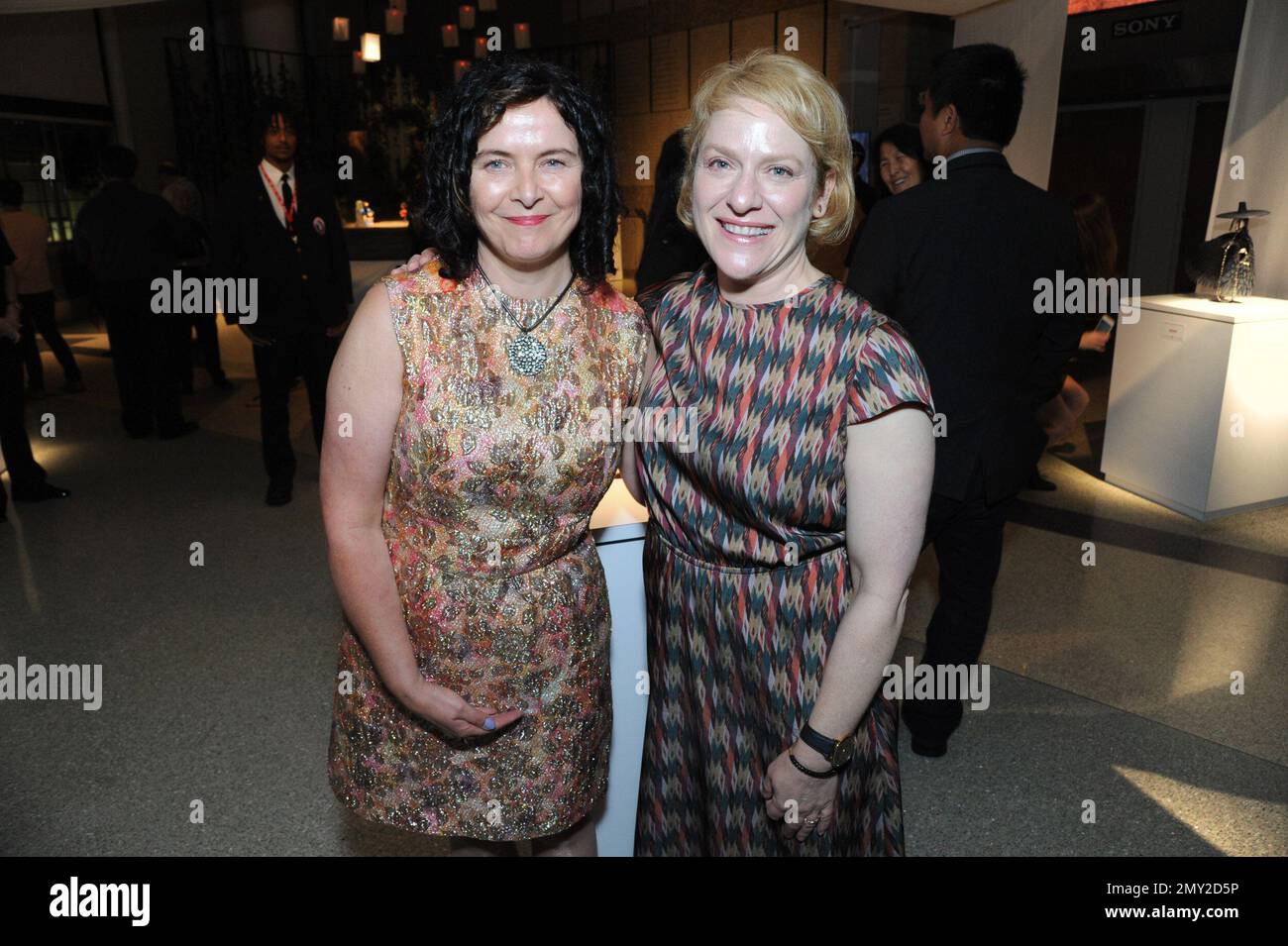 Costume Designer Deborah Cook and Producer Arianne Sutner seen at "Kubo ...