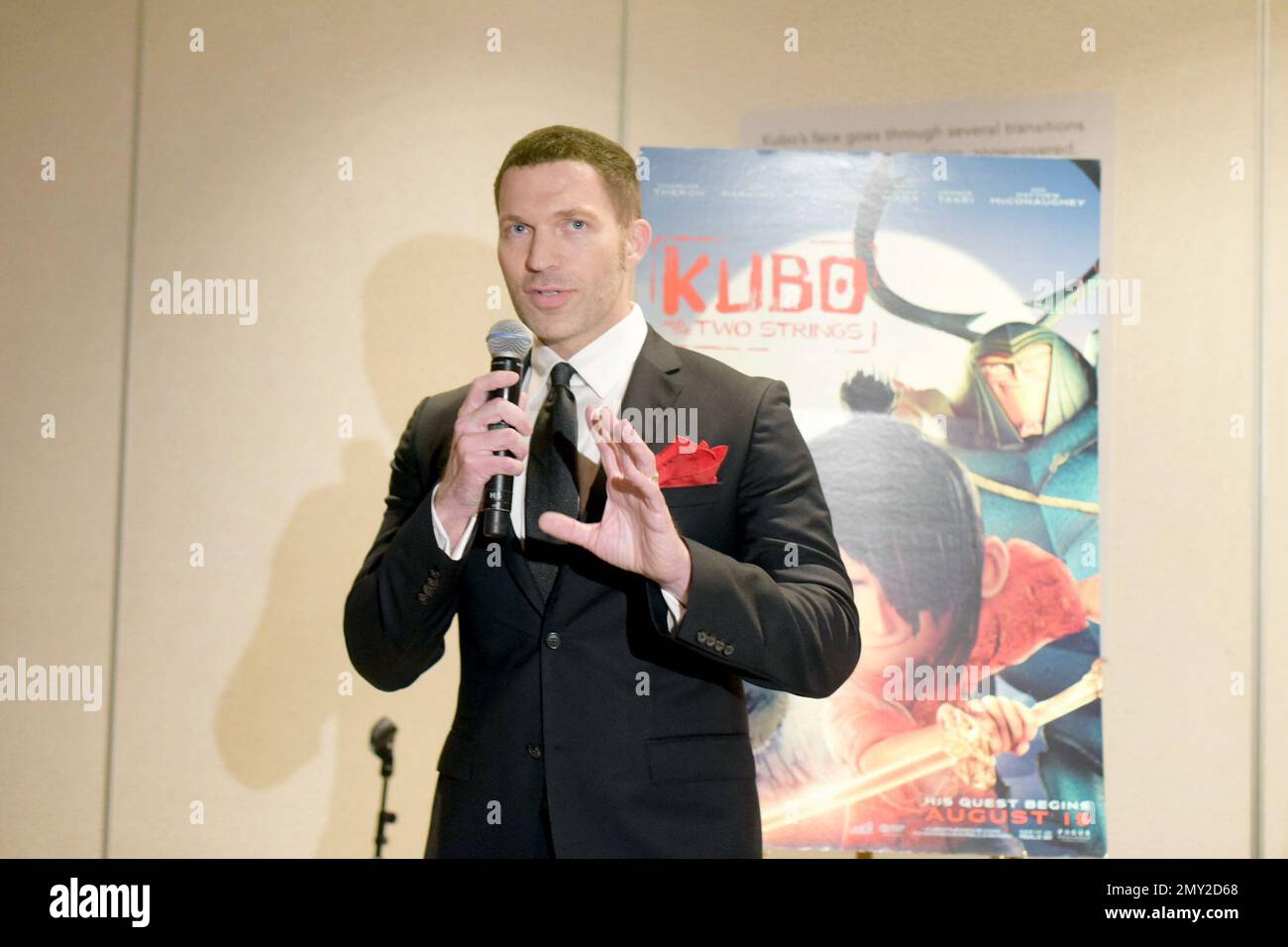 Director/Producer Travis Knight seen at "Kubo and the Two Strings ...