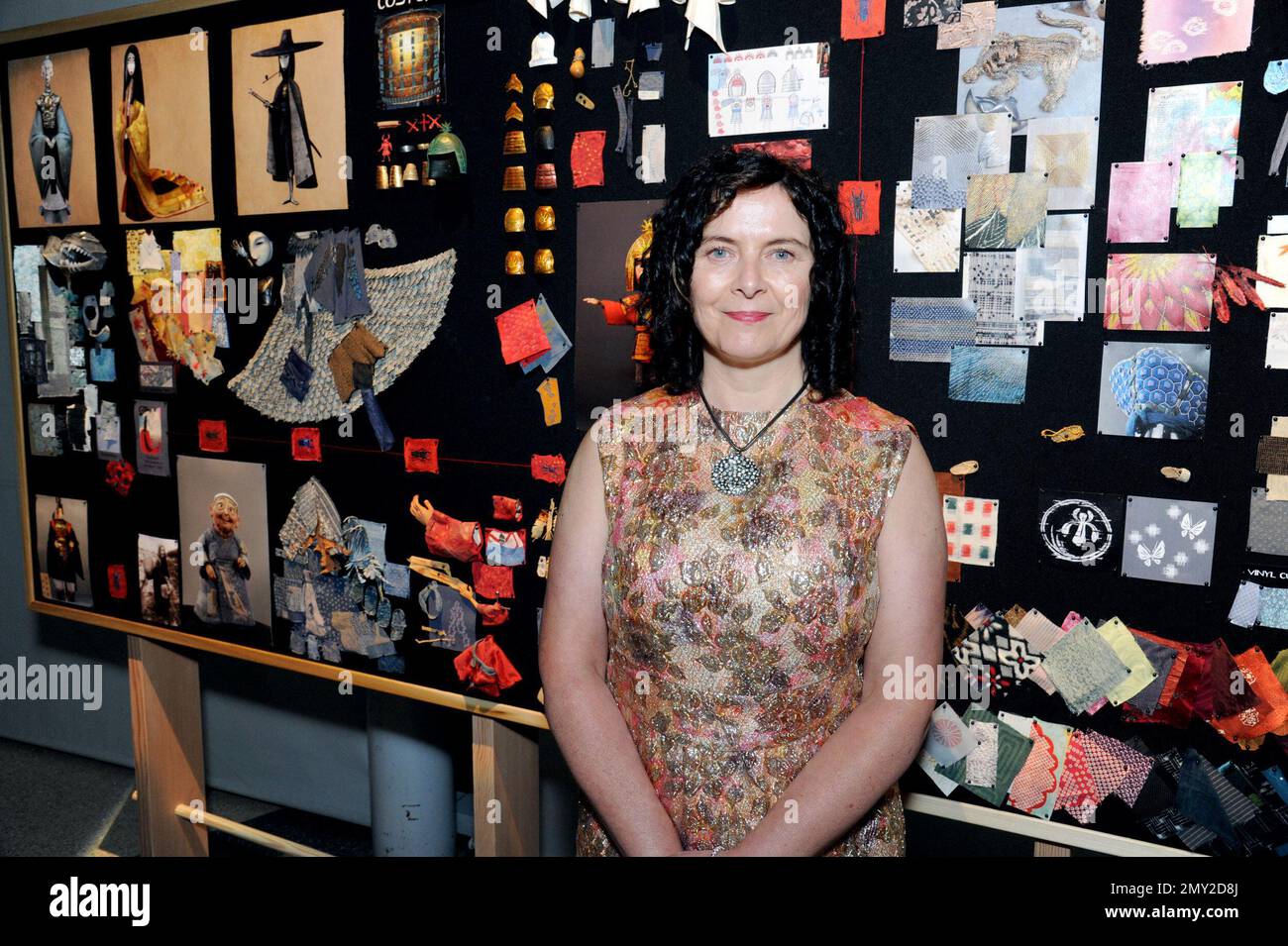 Costume Designer Deborah Cook seen at "Kubo and the Two Strings" George ...