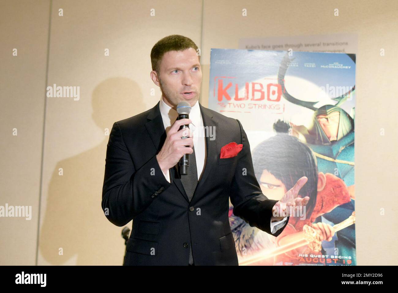 Director/Producer Travis Knight seen at "Kubo and the Two Strings ...