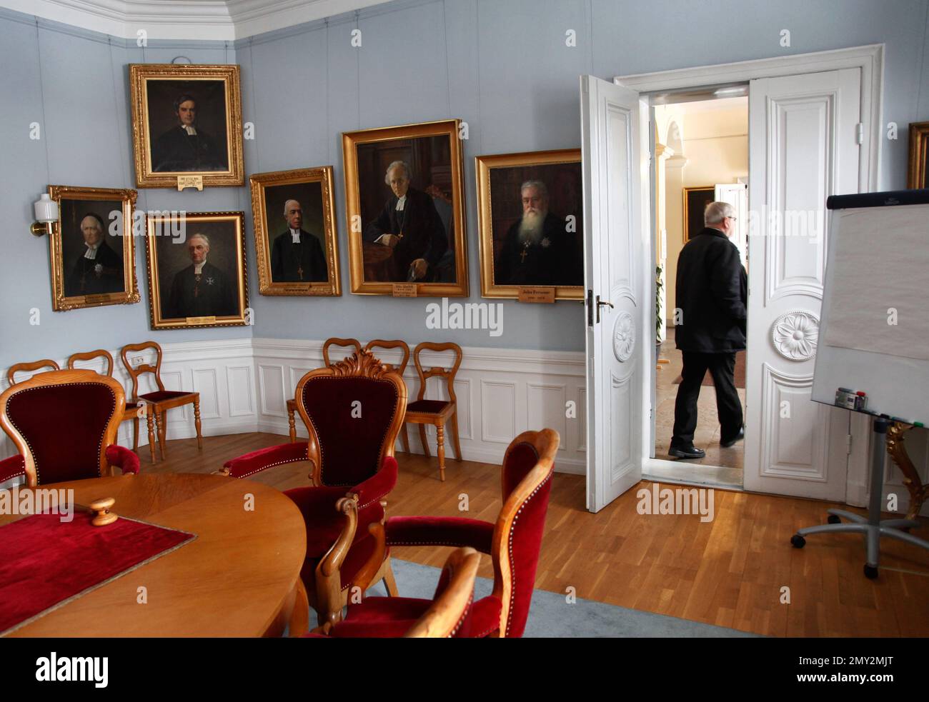 Martin Lind, former Bishop, Linköping, Sweden Stock Photo - Alamy