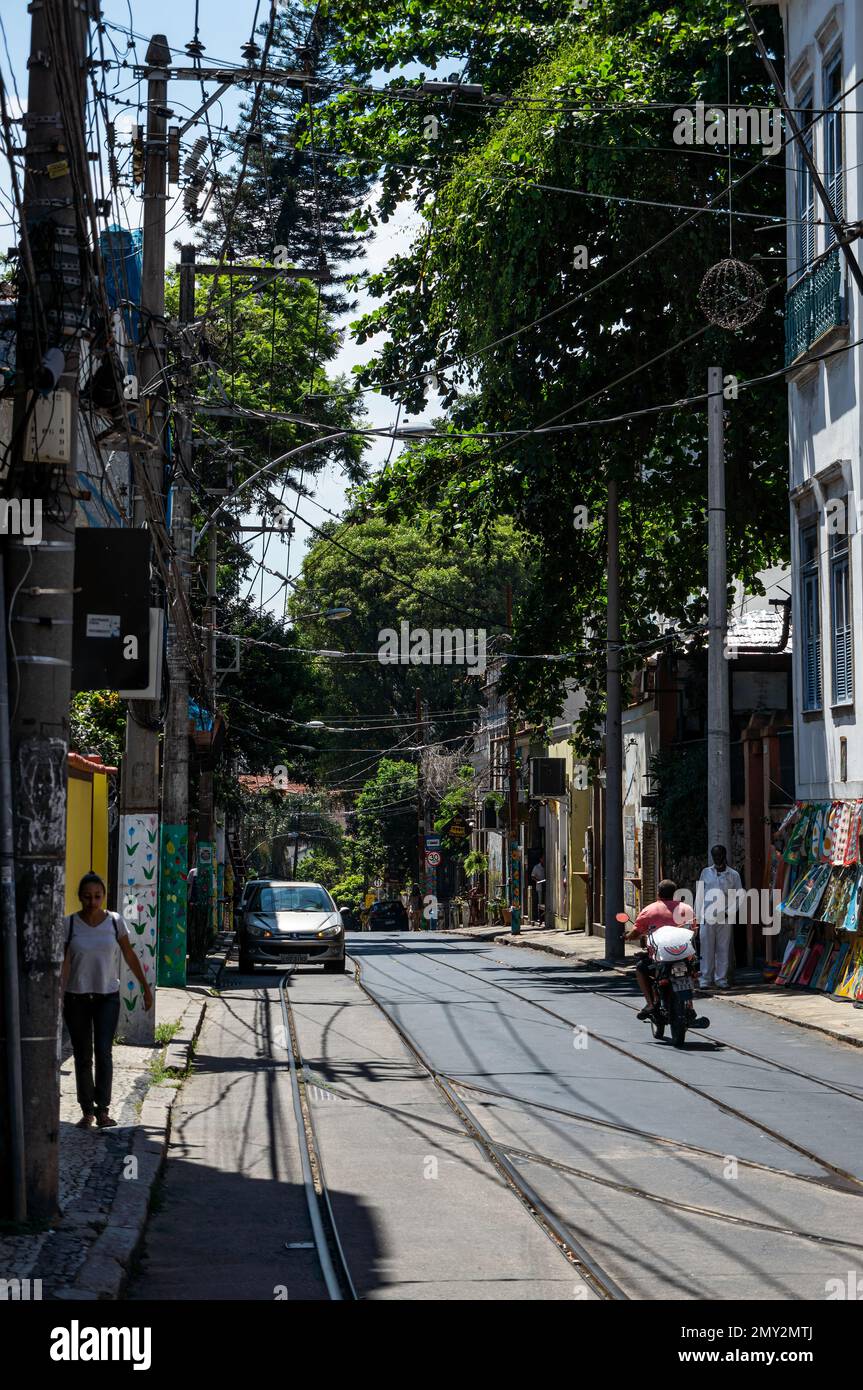Rio santa teresa largo dos guimaraes hi-res stock photography and ...