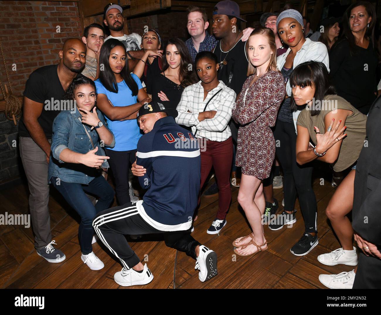 Members of the "Final Five" Rio Olympics gold medal-winning U.S ...