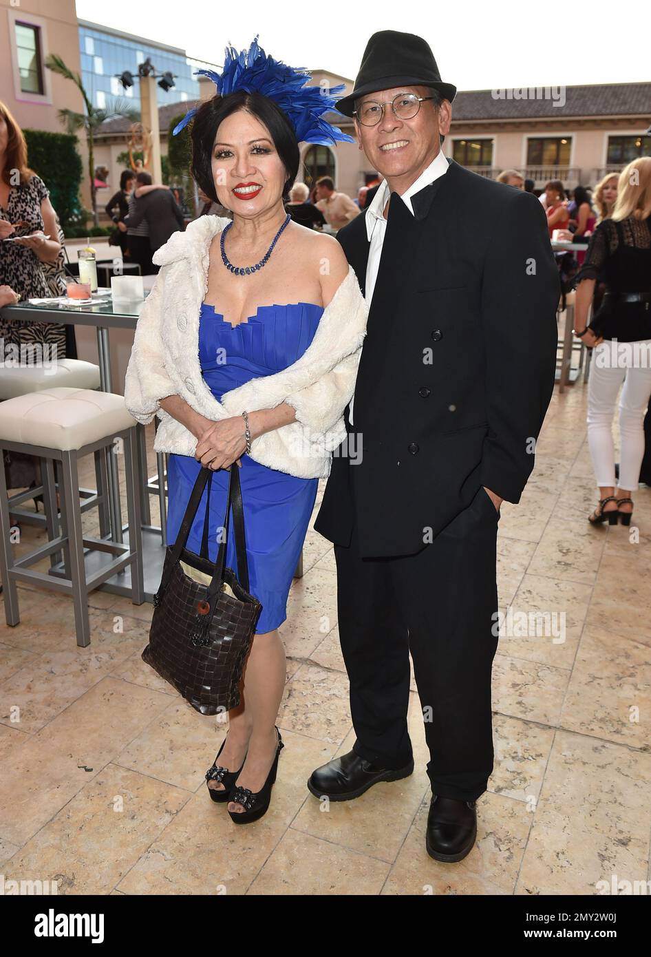 Jocelyn Lew, left, and Kim Marra attend the Television Academy's ...