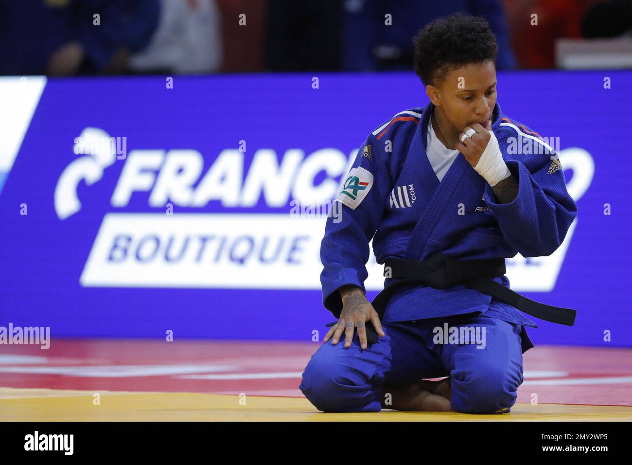 Amandine Buchard (FRA) (Paris Saint Germain Judo) competed in Women ...