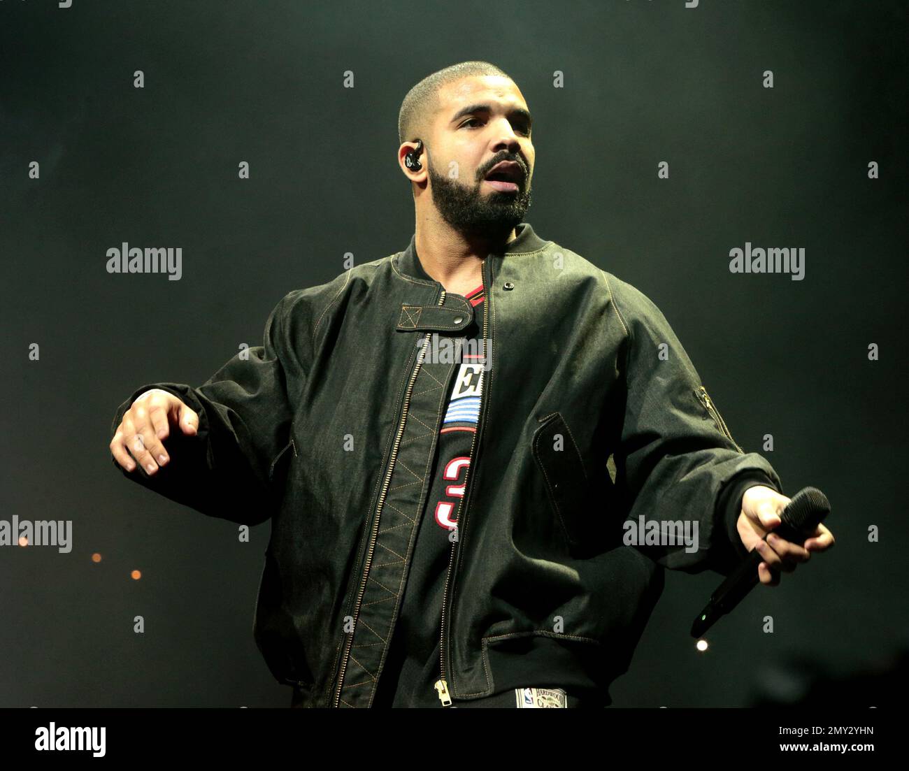 Drake performs in concert during the “Summer Sixteen Tour” at the Wells ...