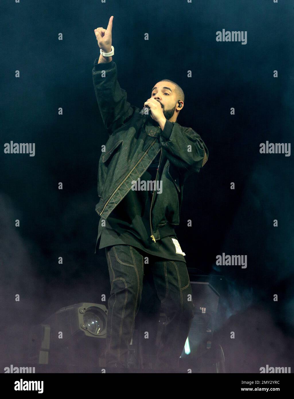 Drake performs in concert during the “Summer Sixteen Tour” at the Wells ...