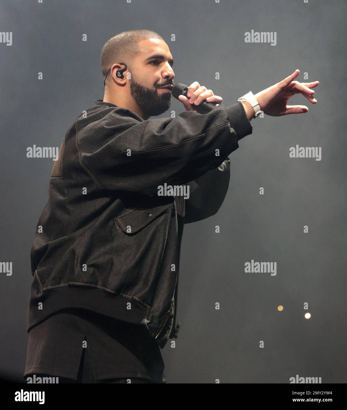 Drake performs in concert during the “Summer Sixteen Tour” at the Wells ...