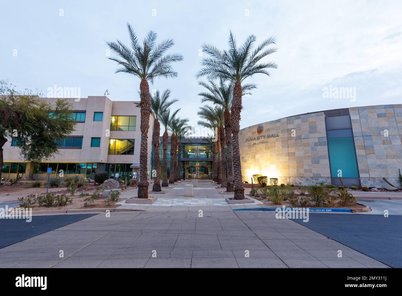 Yuma City Hall Stock Photo - Alamy