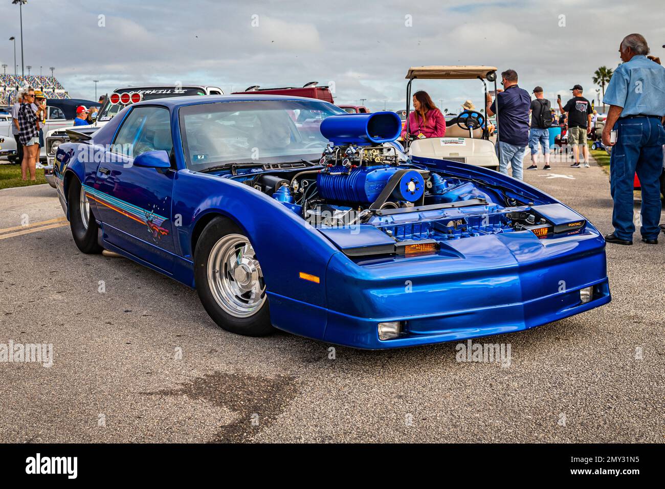 Daytona Beach, FL - November 26, 2022: High persective front corner ...